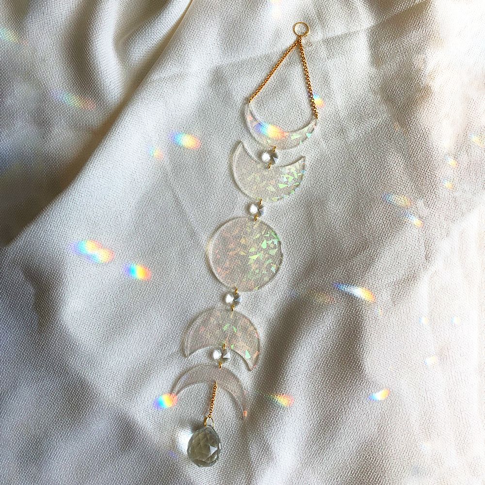 Suncatcher- Phases, Holographic Flake – Clover + Maven