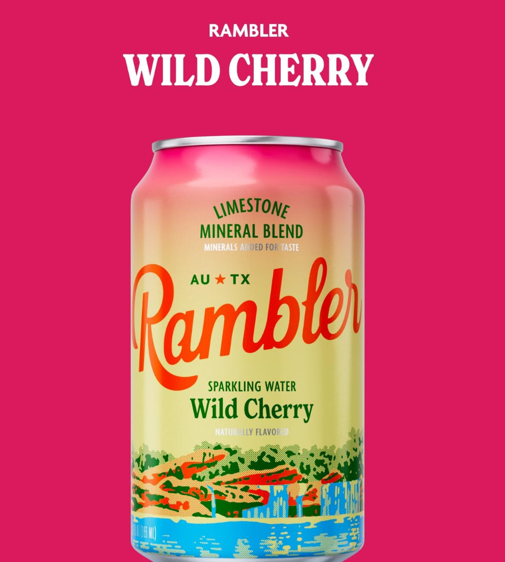 Rambler Sparkling Mineral Water – Clover + Maven